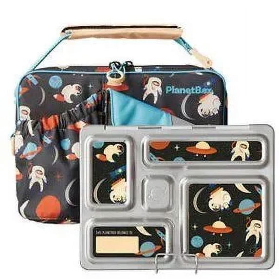 PlanetBox Rover Stainless Steel Lunchbox Kit with 5 Compartments ...