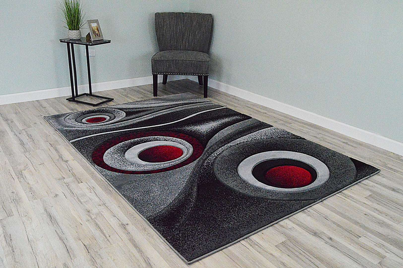 PlanetRugs Planet Rugs Premium 3D Thick Abstract Indoor Area Rug 1504 ...