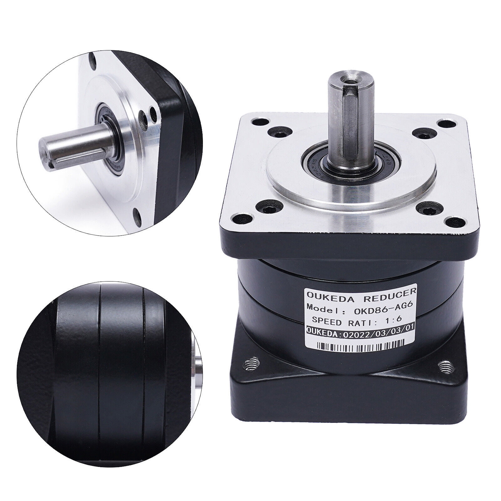 Planetary Gearbox Gear Head Speed Reducer 3000RPM for CNC Nema34 ...
