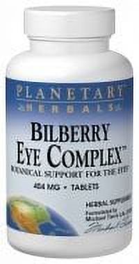 Planetary Herbals Bilberry Eye Complex Tablets, 120 Count - Walmart.com