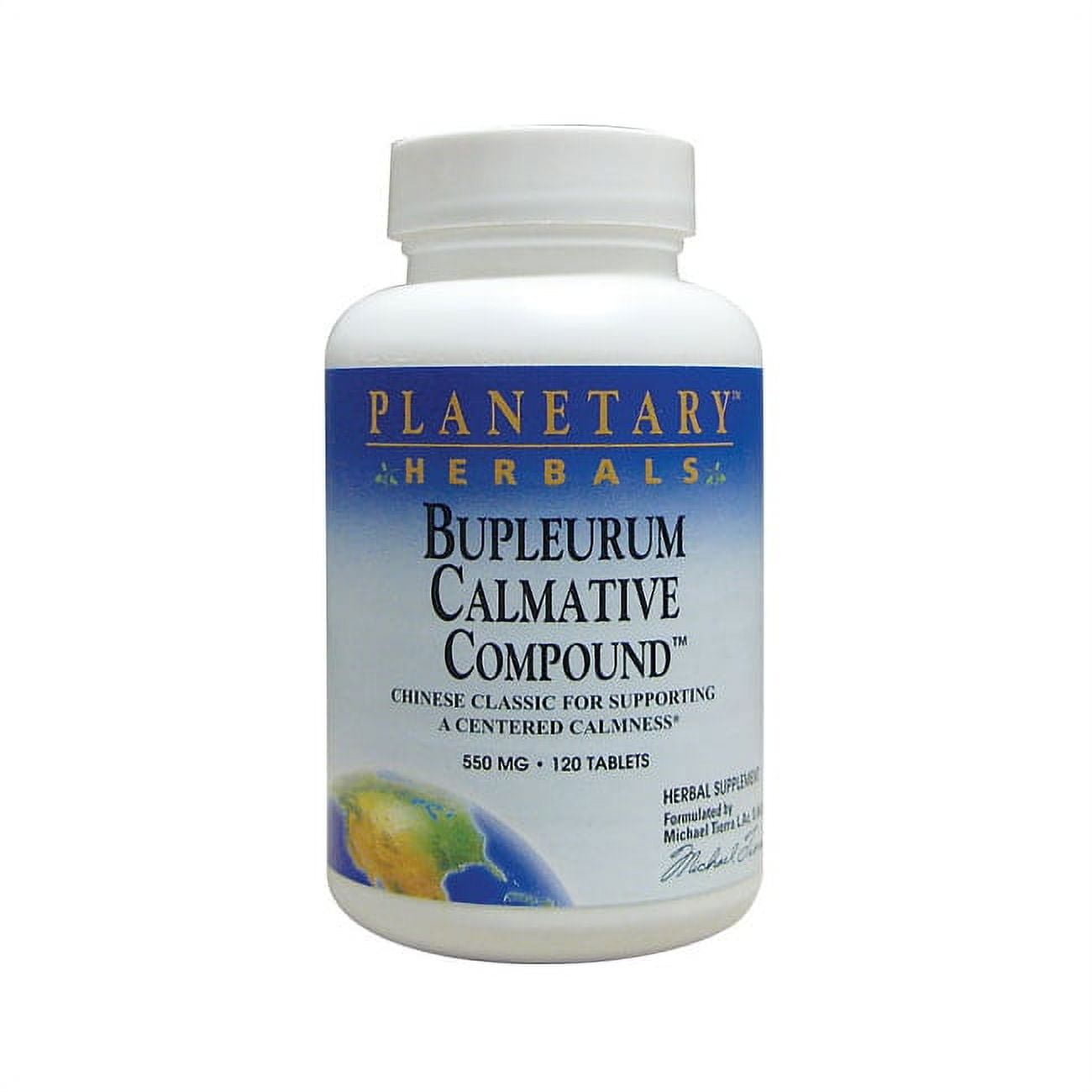Planetary Herbals Bupleurum Calmative Compound 120 Tabs - Walmart.com