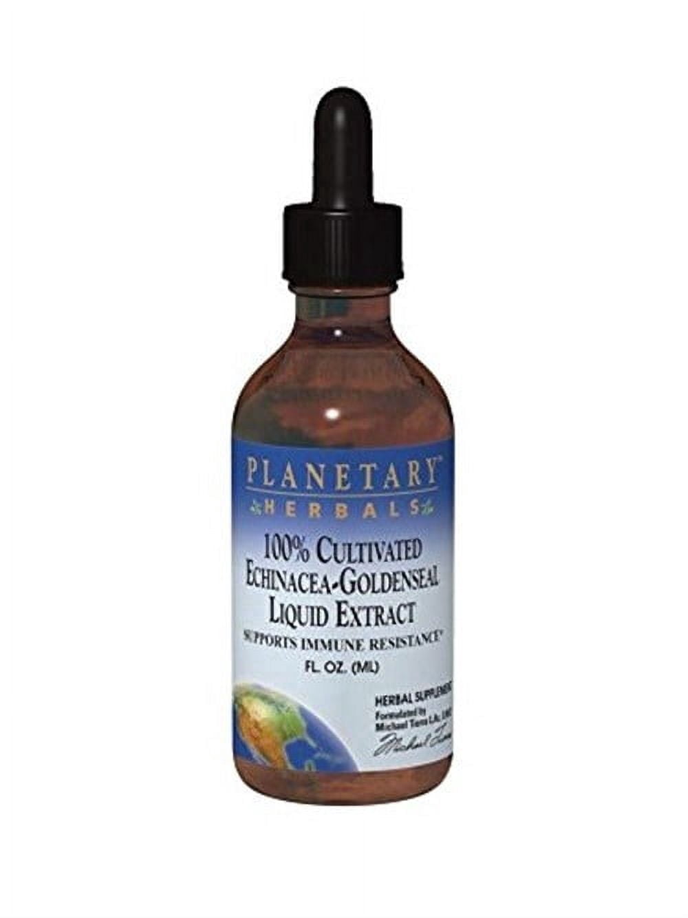 Planetary Herbals 100% Cultivated Echinacea-Goldenseal Liquid Extract ...
