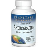 Planetary Herbals Full Spectrum Andrographis Tablets, 120 Ct - Walmart.com