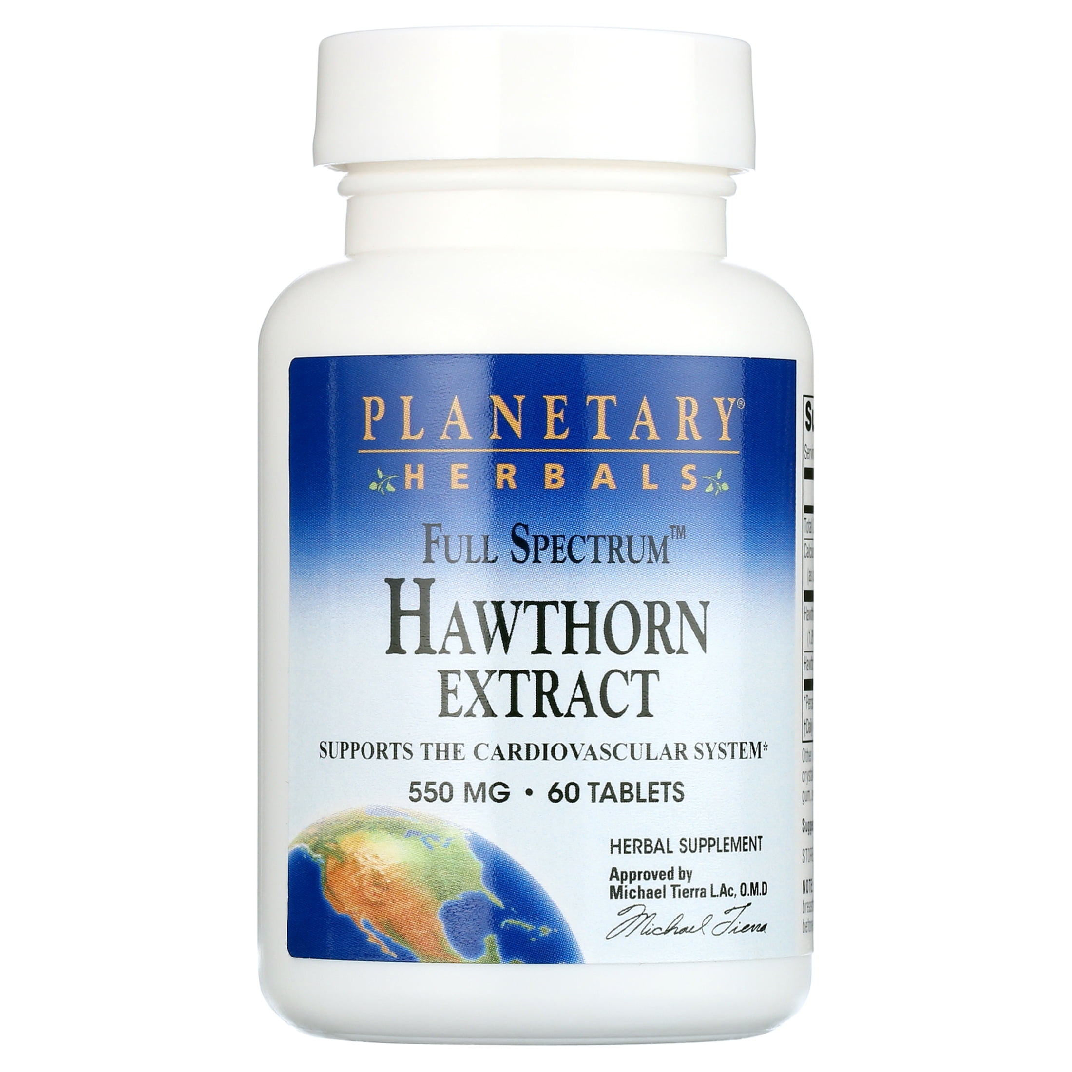 Planetary Herbals Full Spectrum Hawthorn Extract Tablets, 60 Ct ...