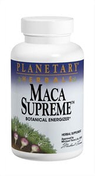 Planetary Herbals - Maca Supreme 600 mg 50 Vegetarian cap 50 Veg Cap ...
