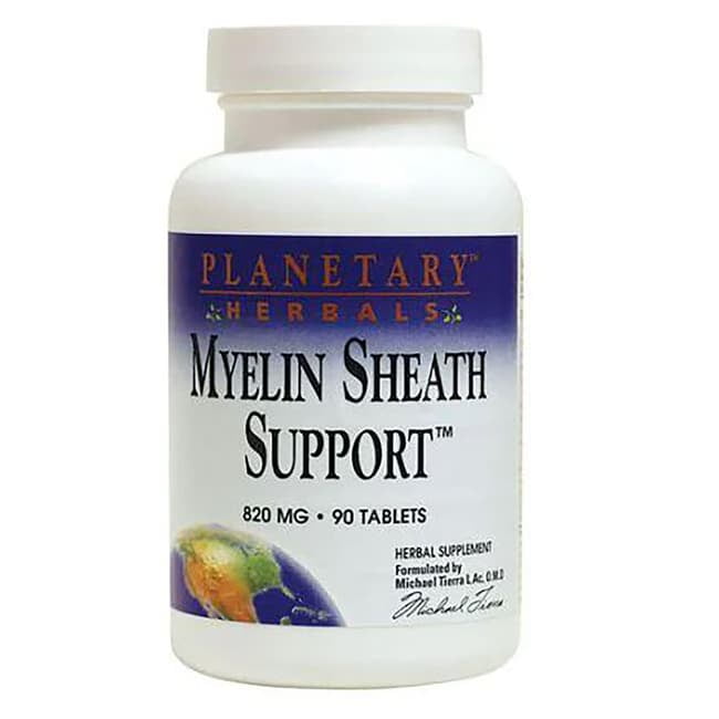 Planetary Formulas Herbals Myelin Sheath Support, 90 Tablets, 820mg ...