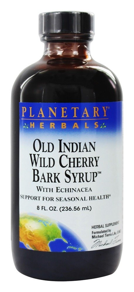 Planetary Herbals - Old Indian Wild Cherry Bark Syrup With Echinacea ...