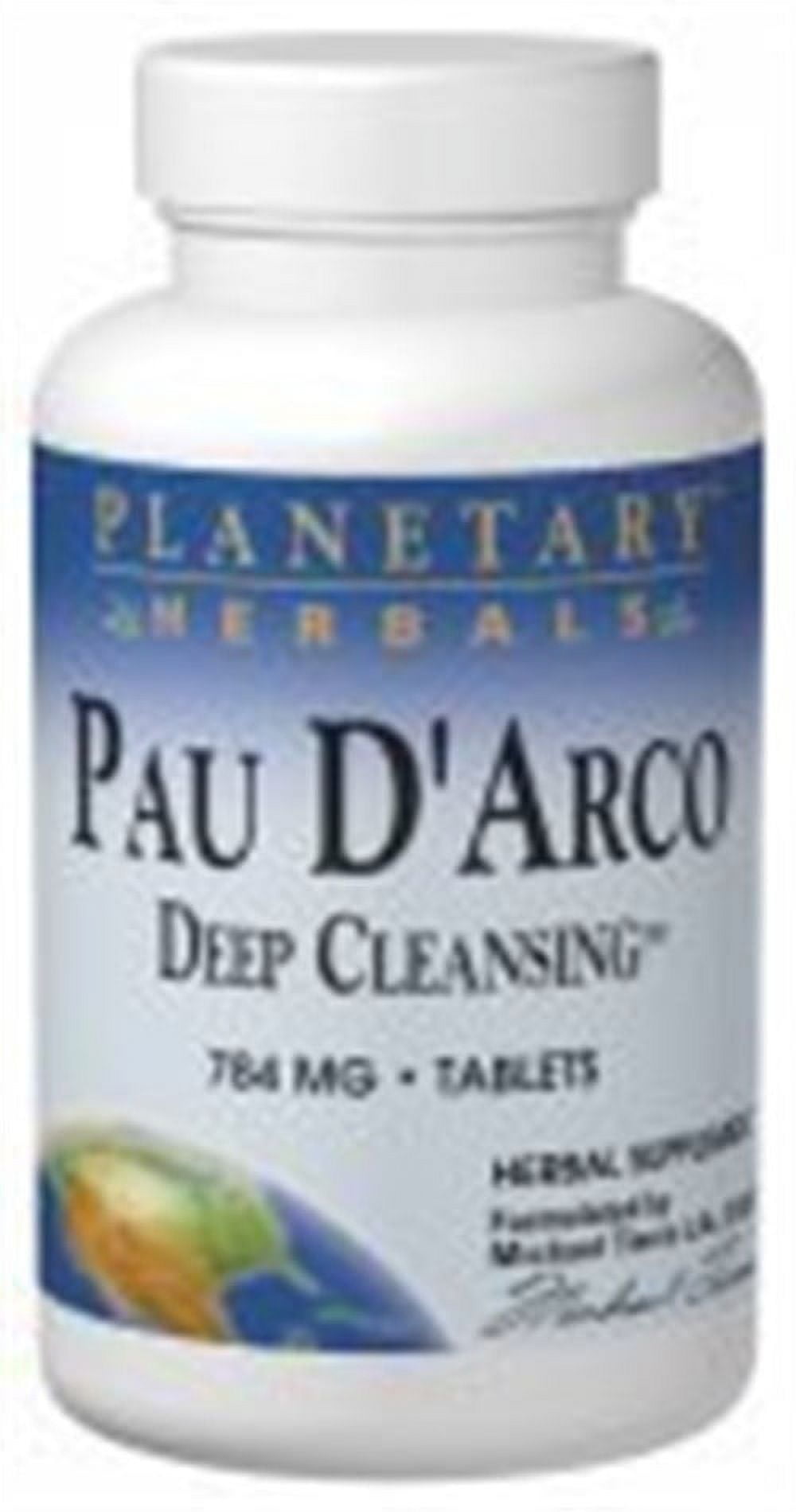 Planetary Herbals Pau D'Arco Deep Cleansing 150 Tablet - Walmart.com