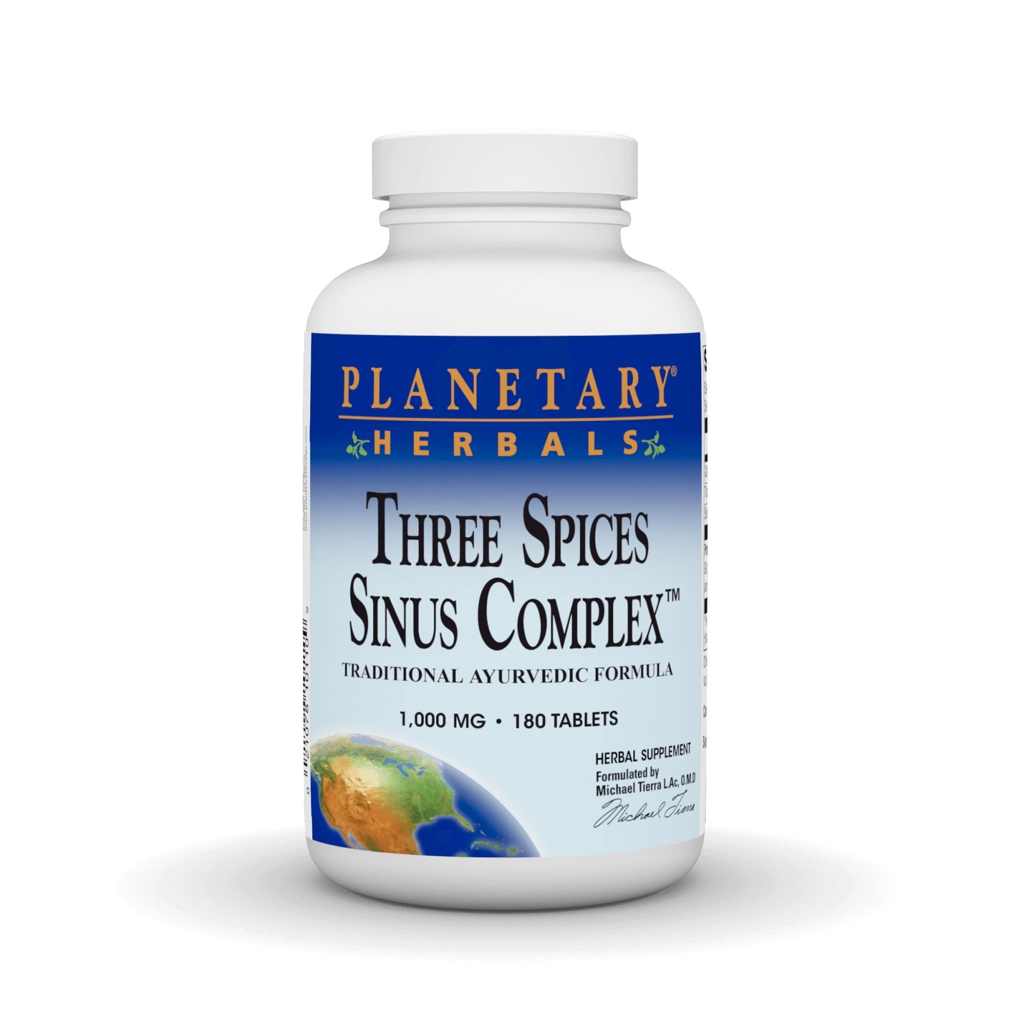 Planetary Herbals Three Spices Sinus Complex, a Traditional Ayurvedic ...