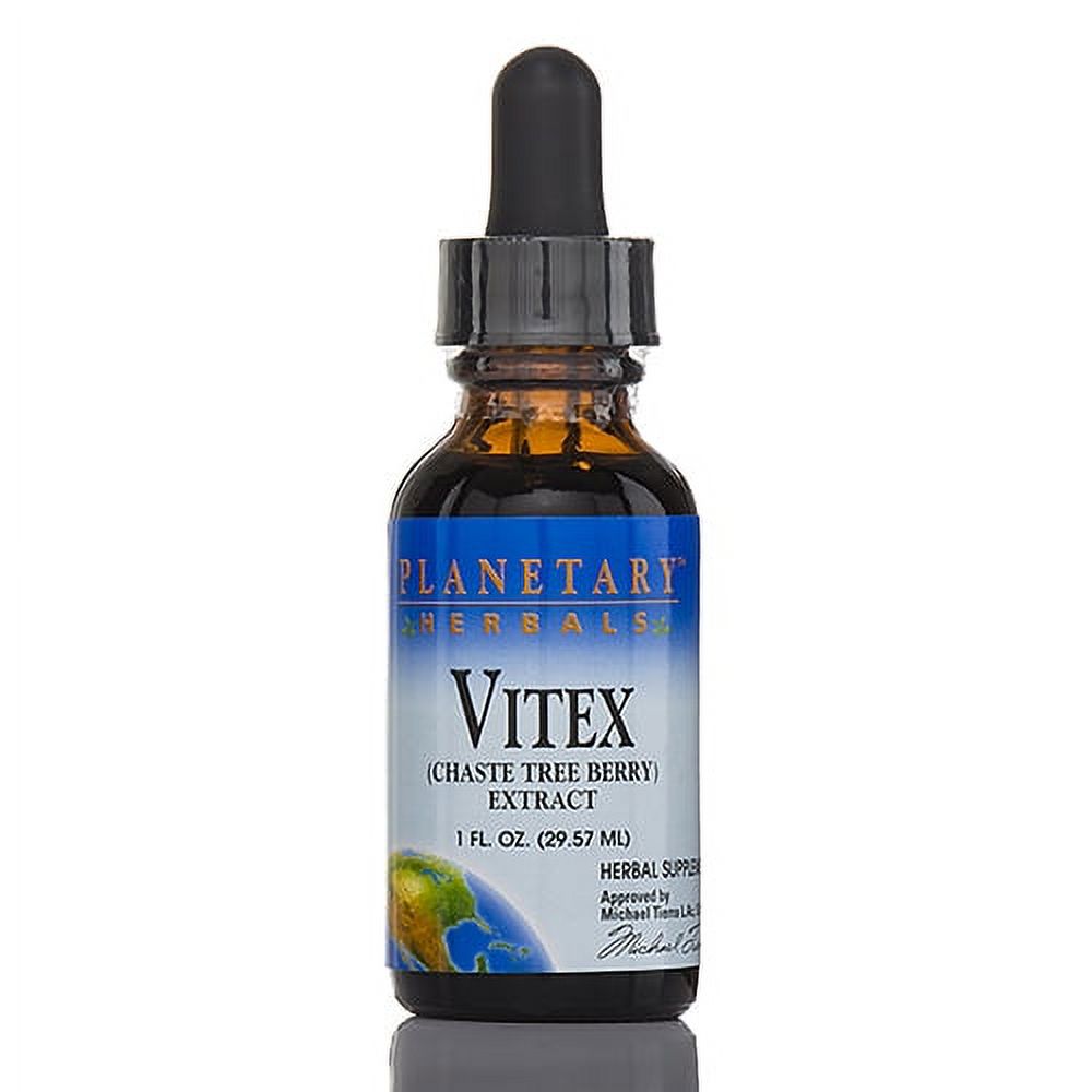 Vitex (Chaste Tree Berry Extract) - 1 fl. oz (29.57 ml) by Planetary ...