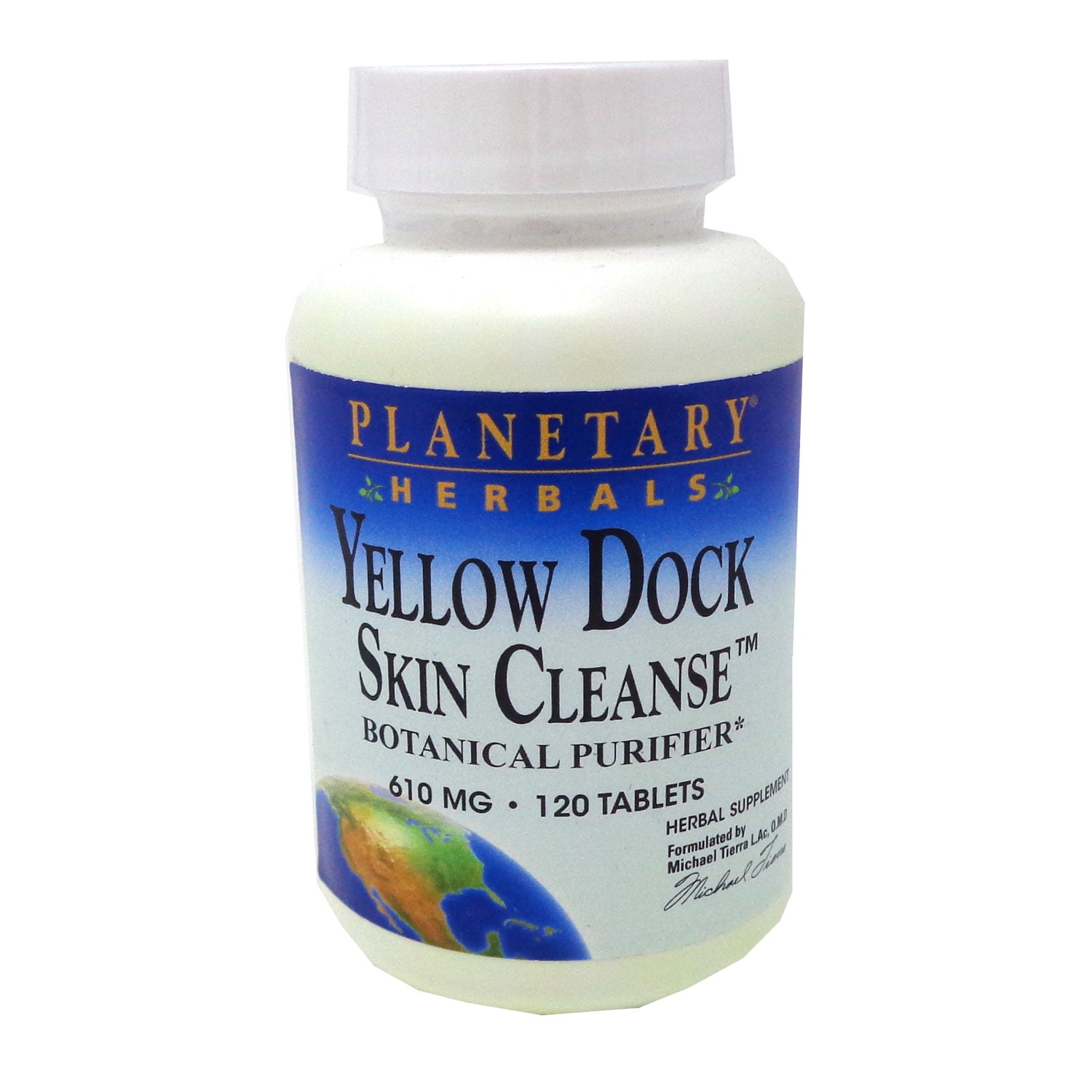 Planetary Herbals Yellow Dock Skin Cleanse - 120 Tablets - Walmart.com
