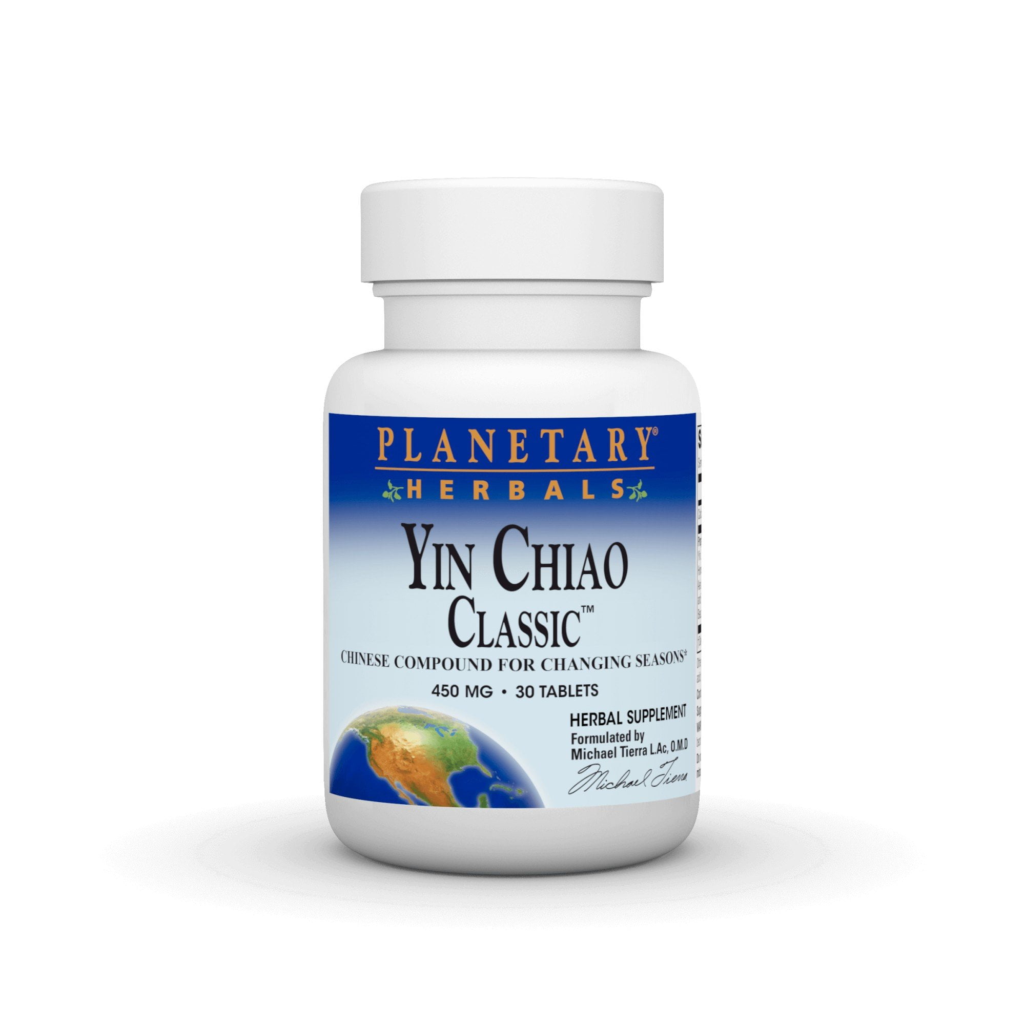 Planetary Herbals Yin Chiao Classic 30 Tablet - Walmart.com