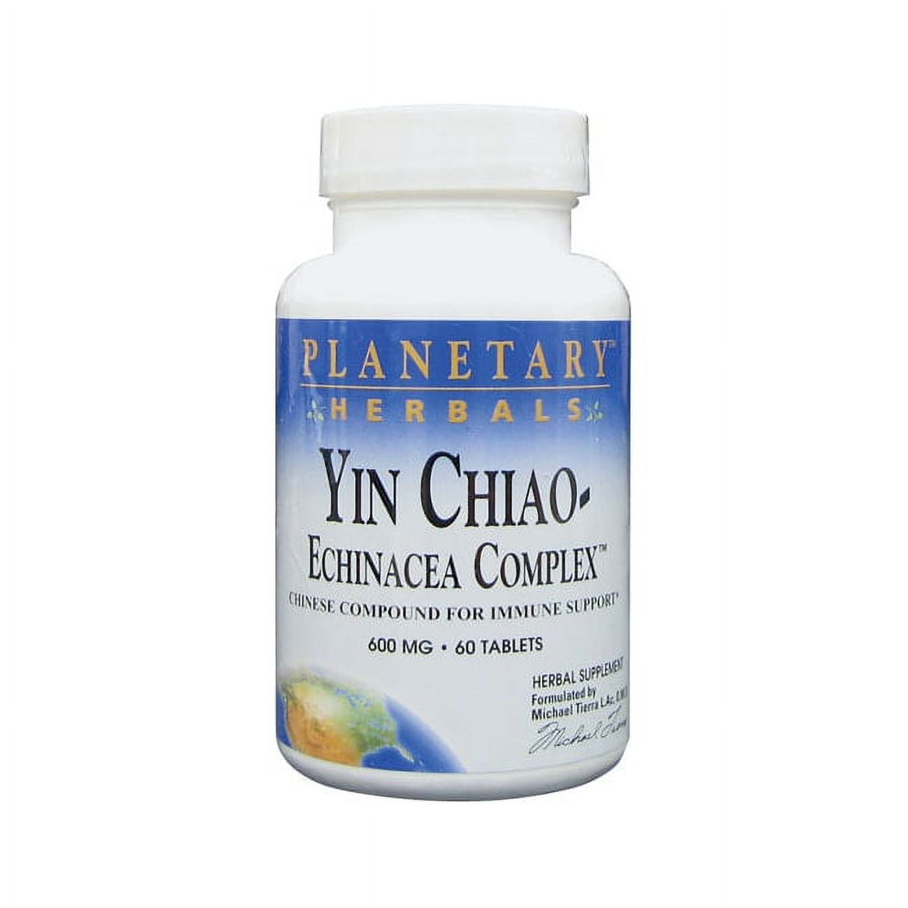 Planetary Herbals Yin Chiao-Echinacea Complex Tablets, 60 Ct - Walmart.com