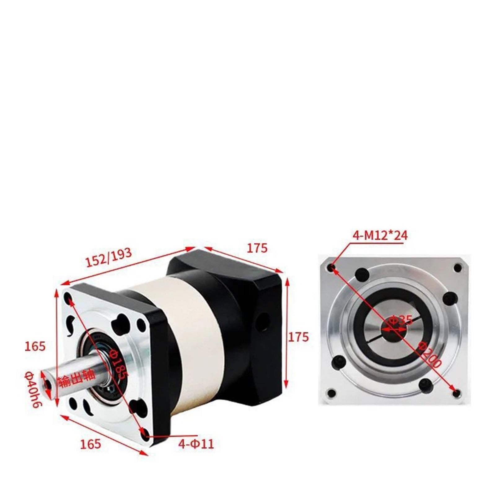 Planetary Reducer Right-angle Reducer With 130 Stepper Servo Brushless ...