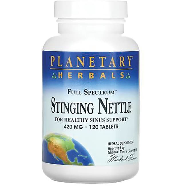 Planetary herbals freeze-dried stinging nettles tablets, 120 ct ...