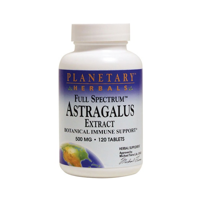 Planetary herbals full spectrum astragalus extract tablets, 120 ct ...