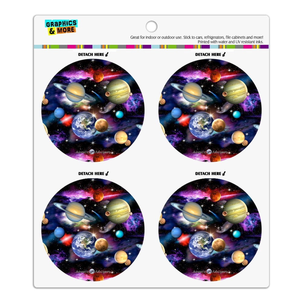 Planets Solar System Earth Saturn Jupiter Mars Pattern Refrigerator ...