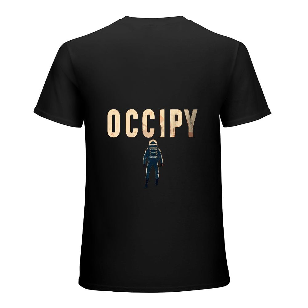 Planets & Solar System Space Occupy Mars Shirt Science Nerds T-Shirt ...