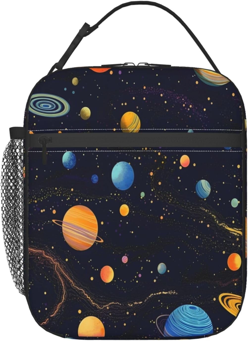 Planets Space Universe Lunch Bag Lunch Box for Women Men Adults ...
