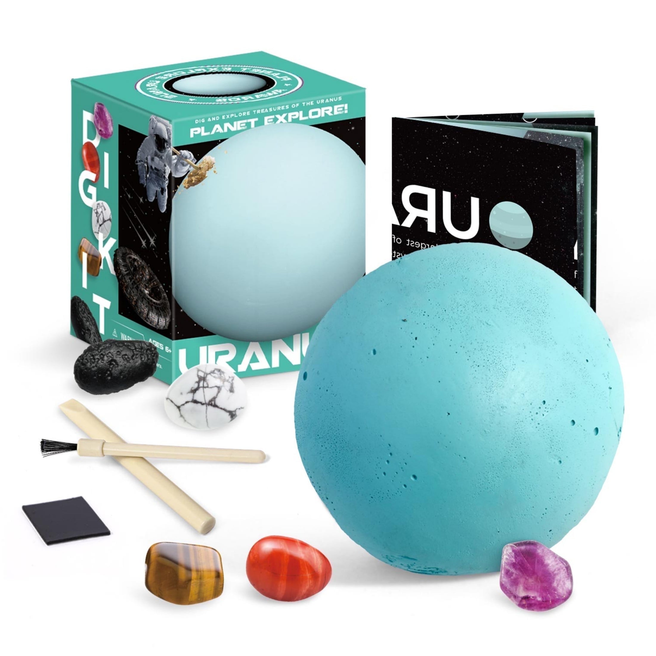 Piano Potato Planet Gemstone Dig Kit for Kids, STEM Science Excavation ...