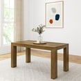 Plank+Beam 60" Modern Dining Table, Solid Wood Kitchen Table ...