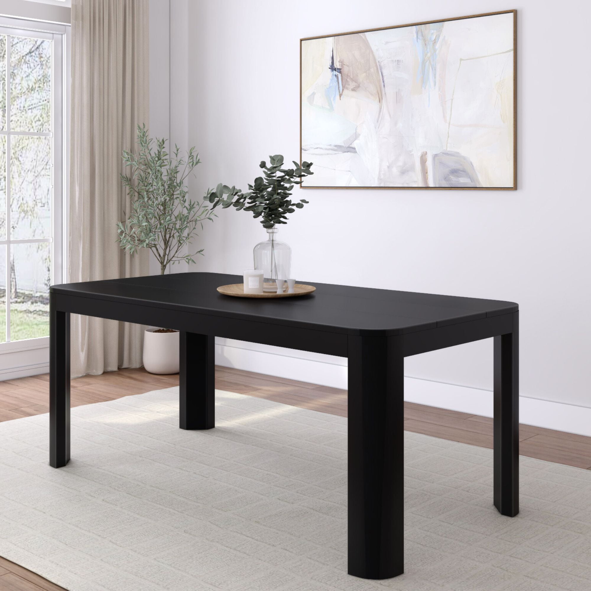 Better Homes and Gardens Aidan Rectangular Dining Table, Multiple ...