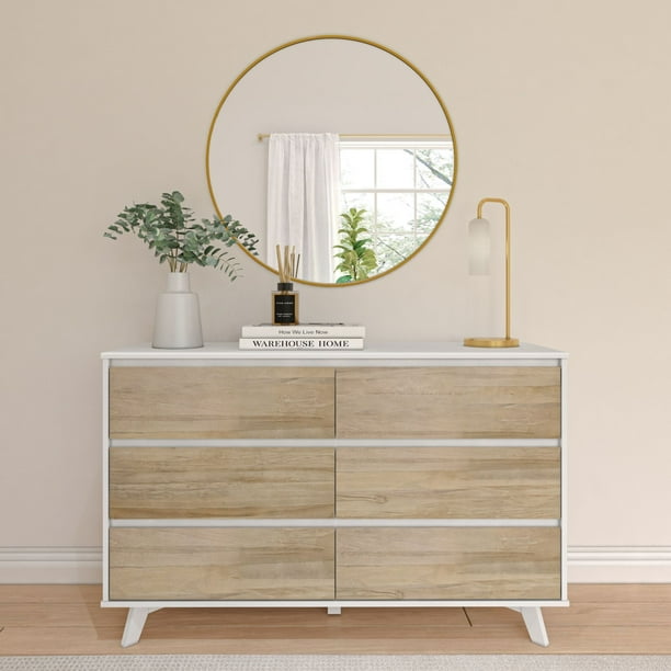 Scandi white chest of drawers store