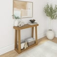 Plank+Beam Solid Wood Entryway Console Table with Storage, 36” Sofa ...