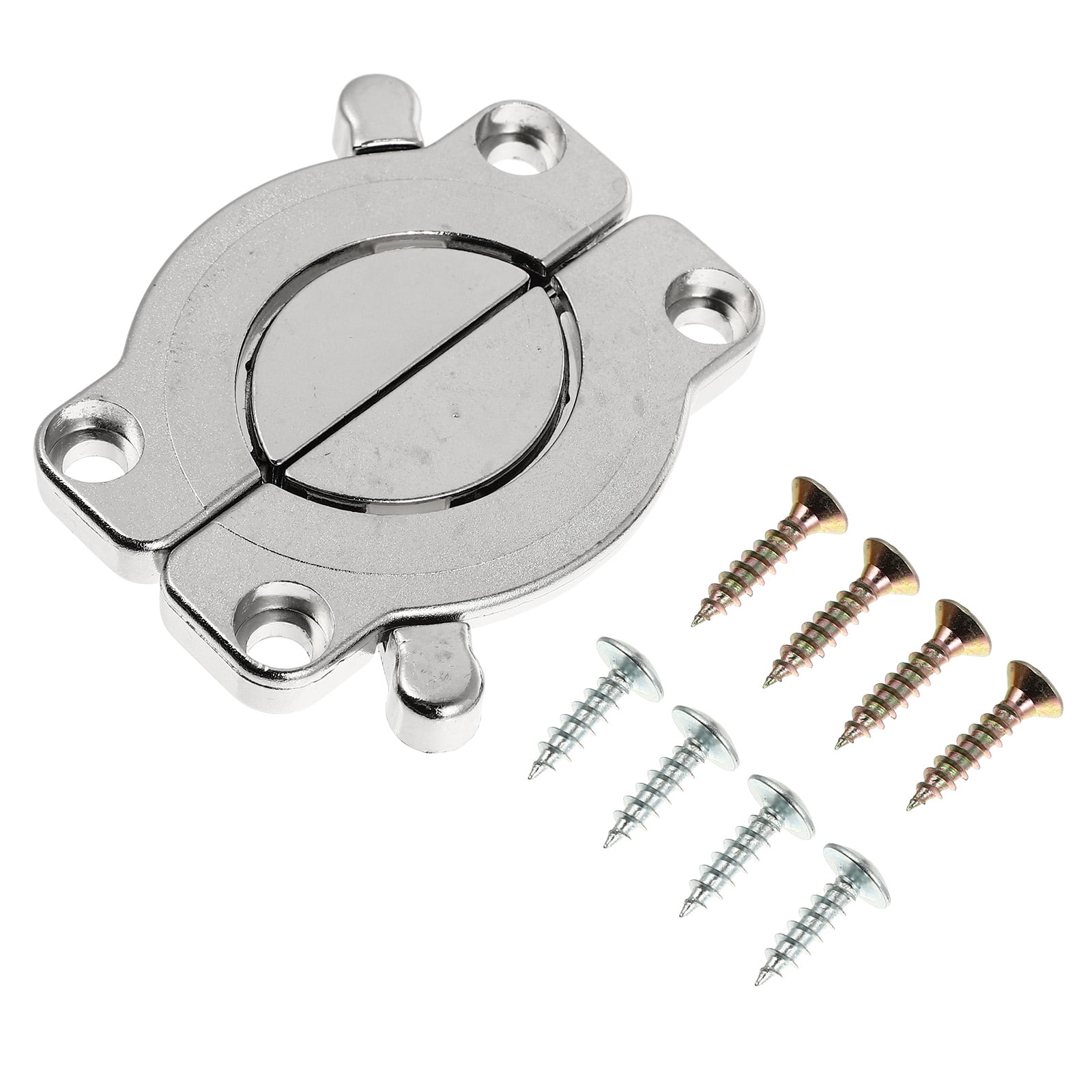 Plank Fingerprint Drawer Lock Knob Connectors Silver - Walmart.com