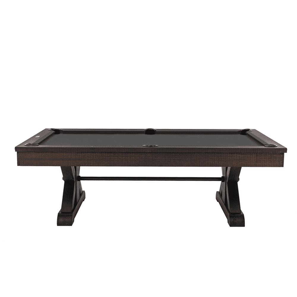 Plank & Hide - Otis Billiard Pool Table (Smokehouse, 8') - Walmart.com