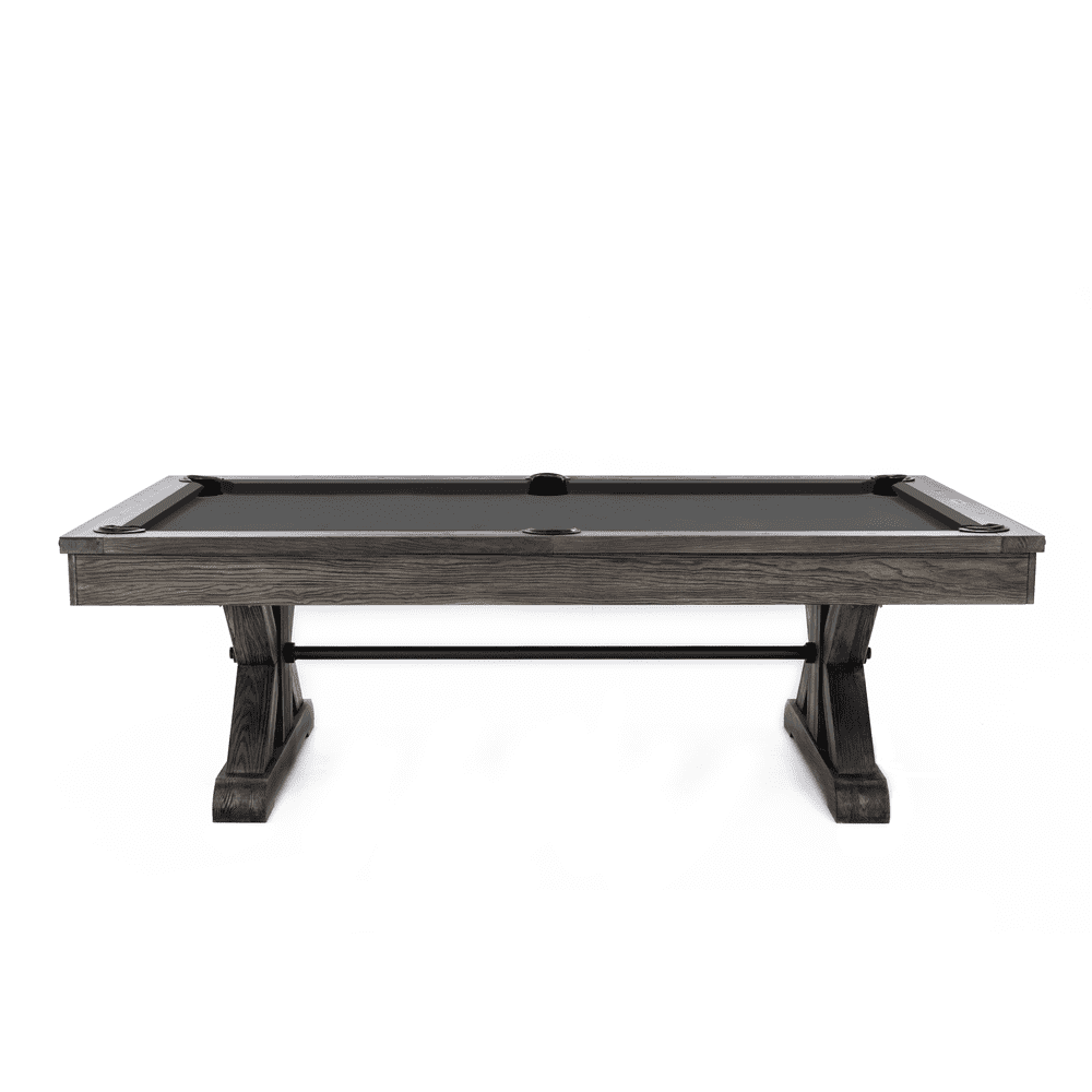 Plank & Hide - Otis Billiard Pool Table (Weathered Grey, 8') - Walmart.com