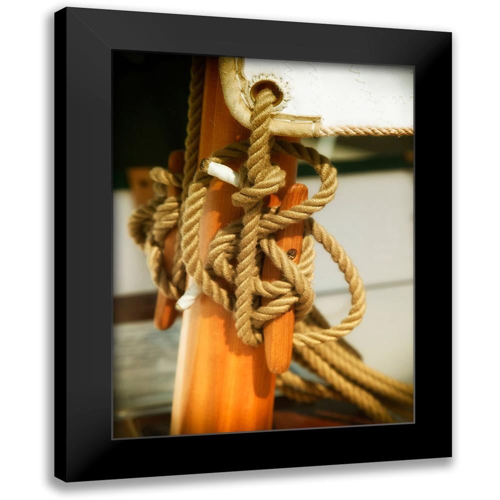 Plank, Savanah 12x14 Black Modern Framed Museum Art Print Titled ...