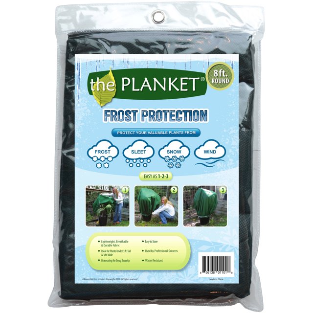 Planket Plant Frost Protection Blanket Cover, 8 Ft Round - Walmart.com