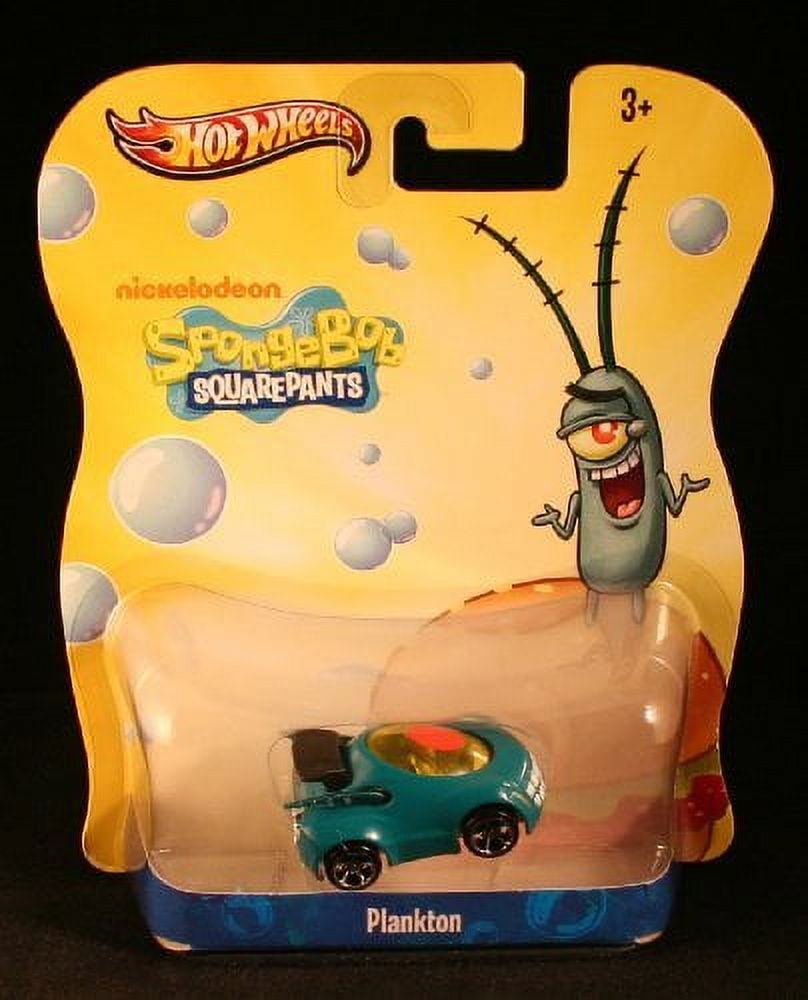 Plankton Hot Wheels Spongebob Squarepants DIE Cast Vehicle Car ...