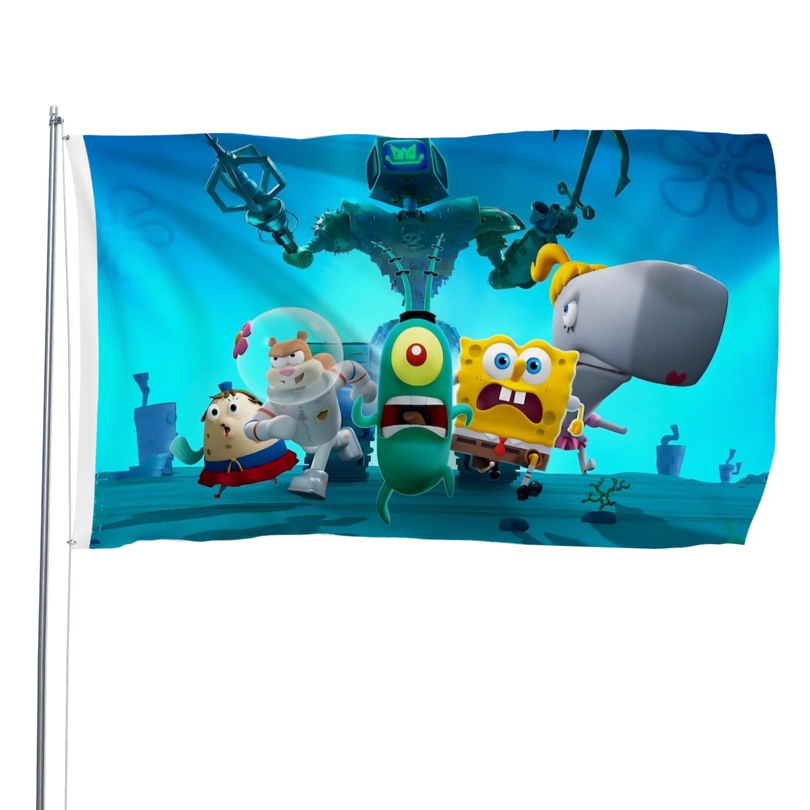 Plankton The Movie-themed Printed Flag Perfect gift for fans, friends ...