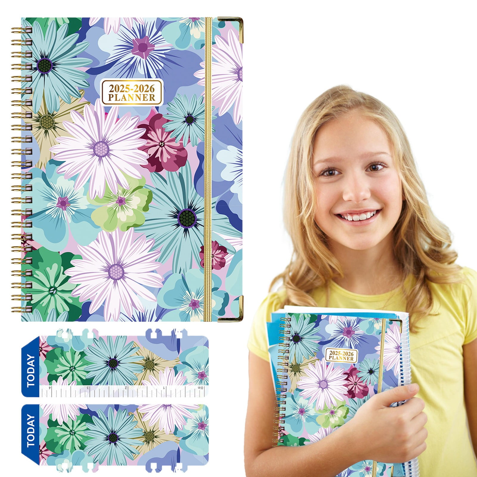 Planner 2025.1-2026.12 Academic Year, 6.2" x 8.5", Weekly & Monthly ...