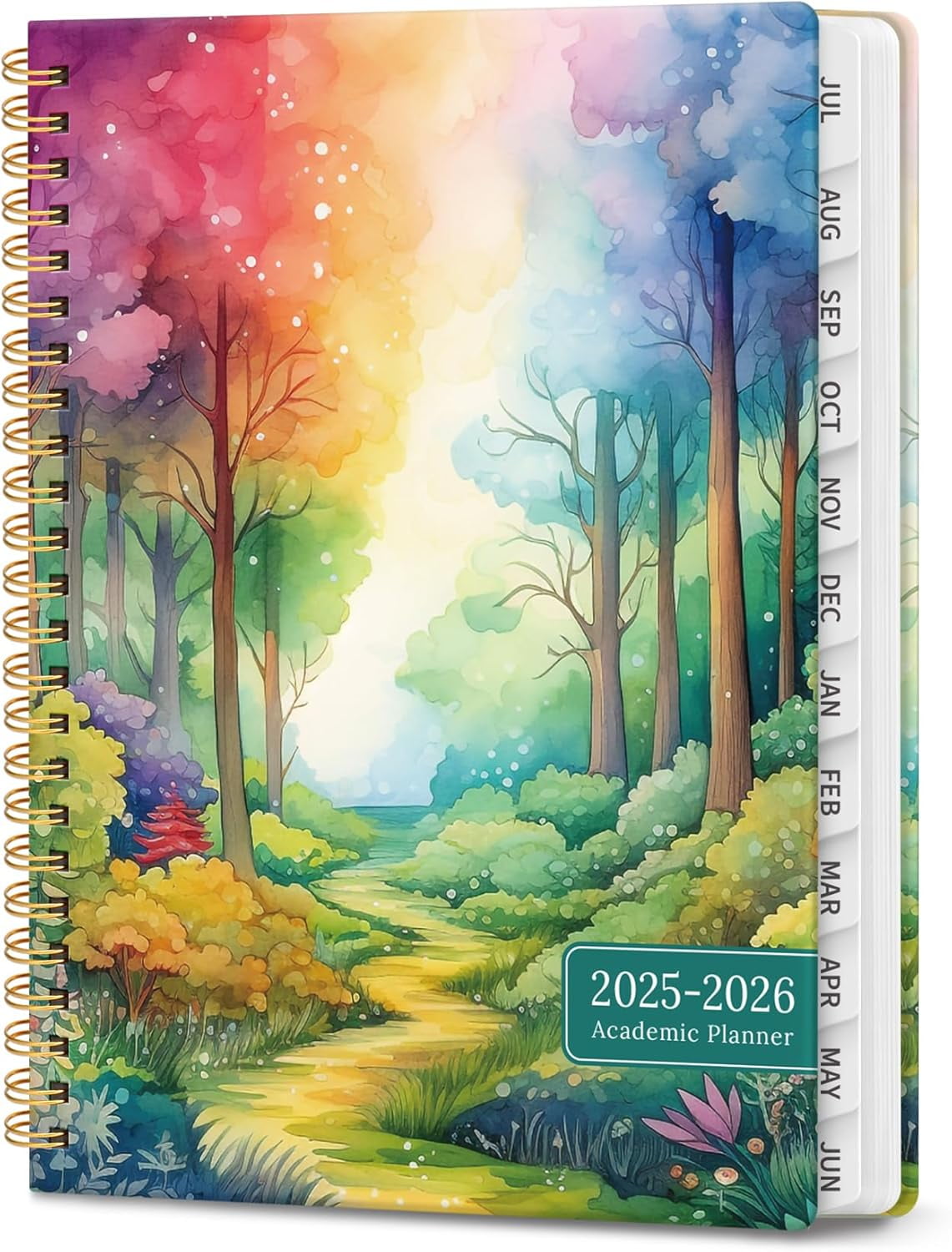 Planner 2025-2026, Monthly and Weekly Calendar Academic Planner (July ...