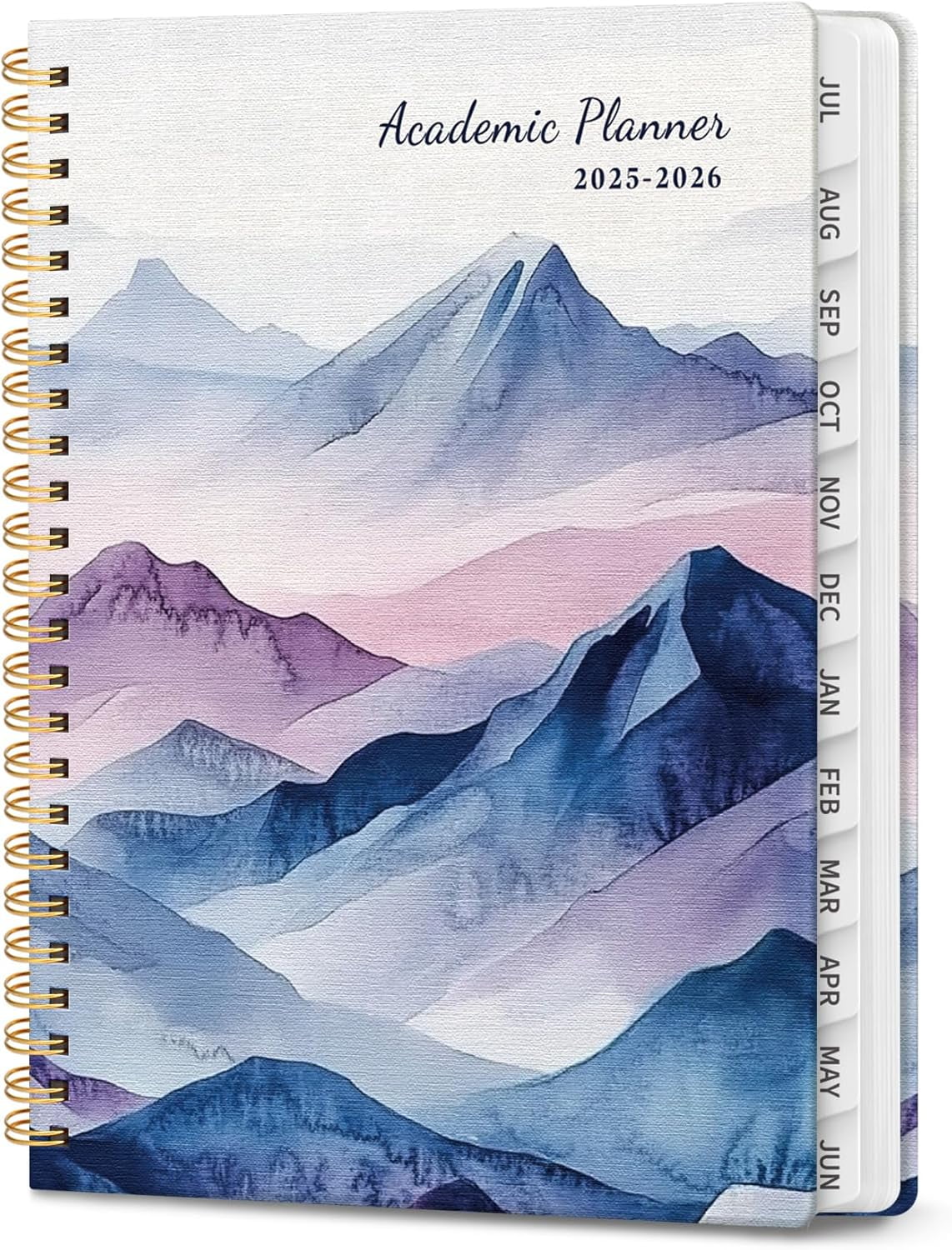 Planner 2025-2026, Monthly and Weekly Calendar Academic Planner (July ...