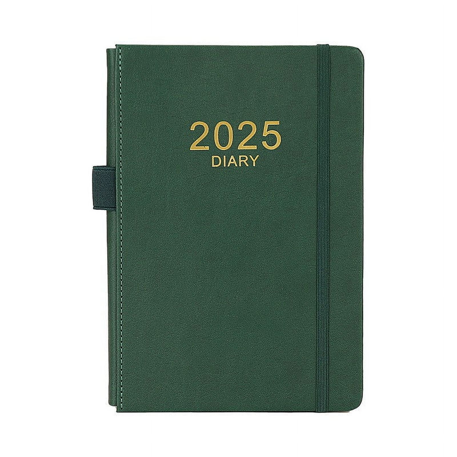 Planner 2025, Agenda & Daily Appointment Book, Time Blocking Notebook ...