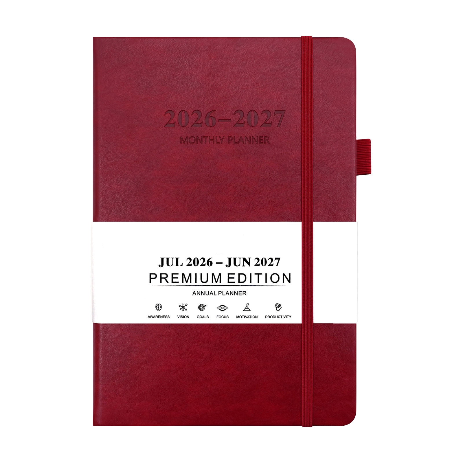 Planner 2026-2027 Bilingual Schedule Notebook A5 Daily Weekly Monthly ...