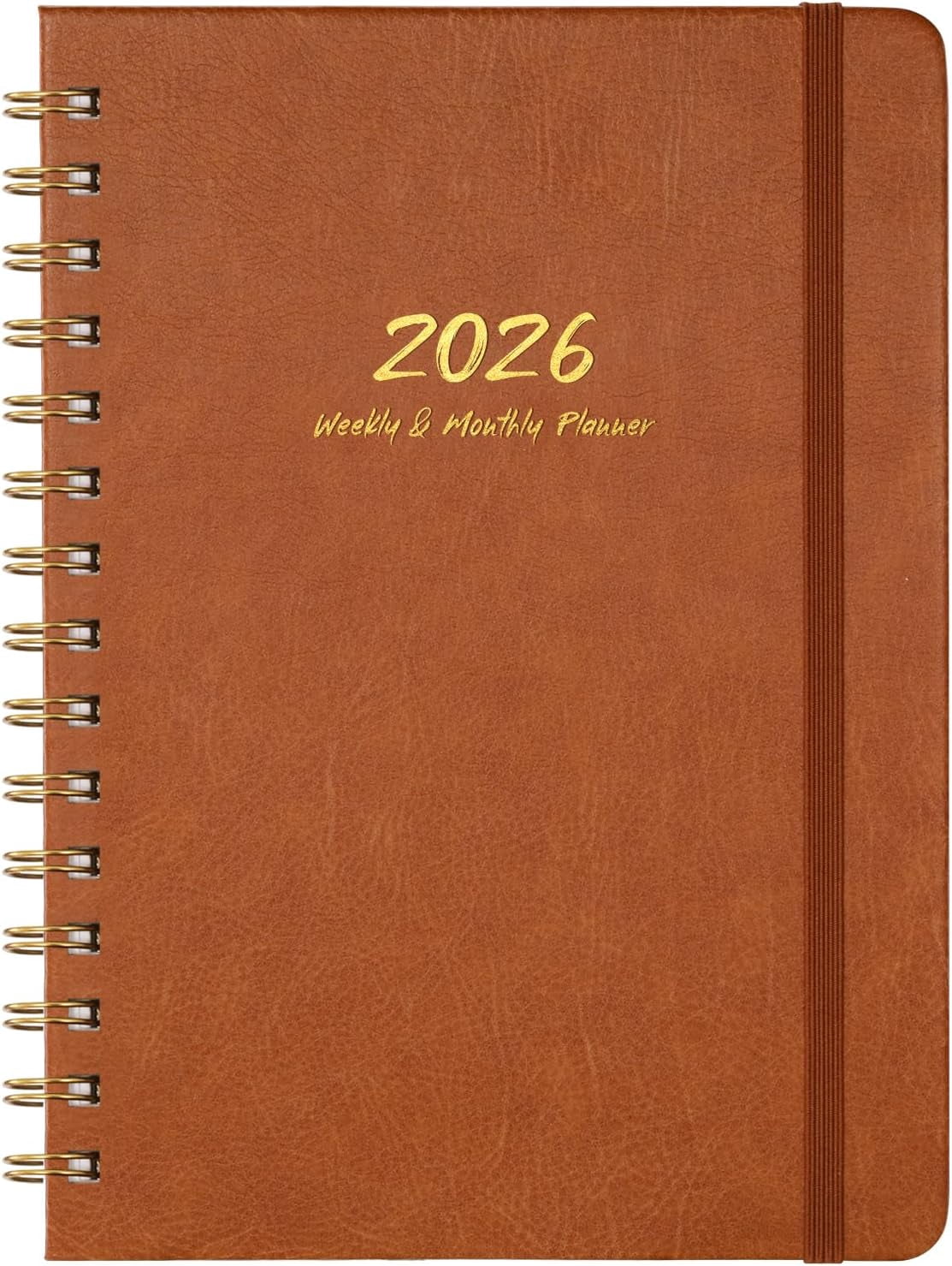 Planner 2026 - Weekly & Monthly 2026 Planner with -Wire Binding ...