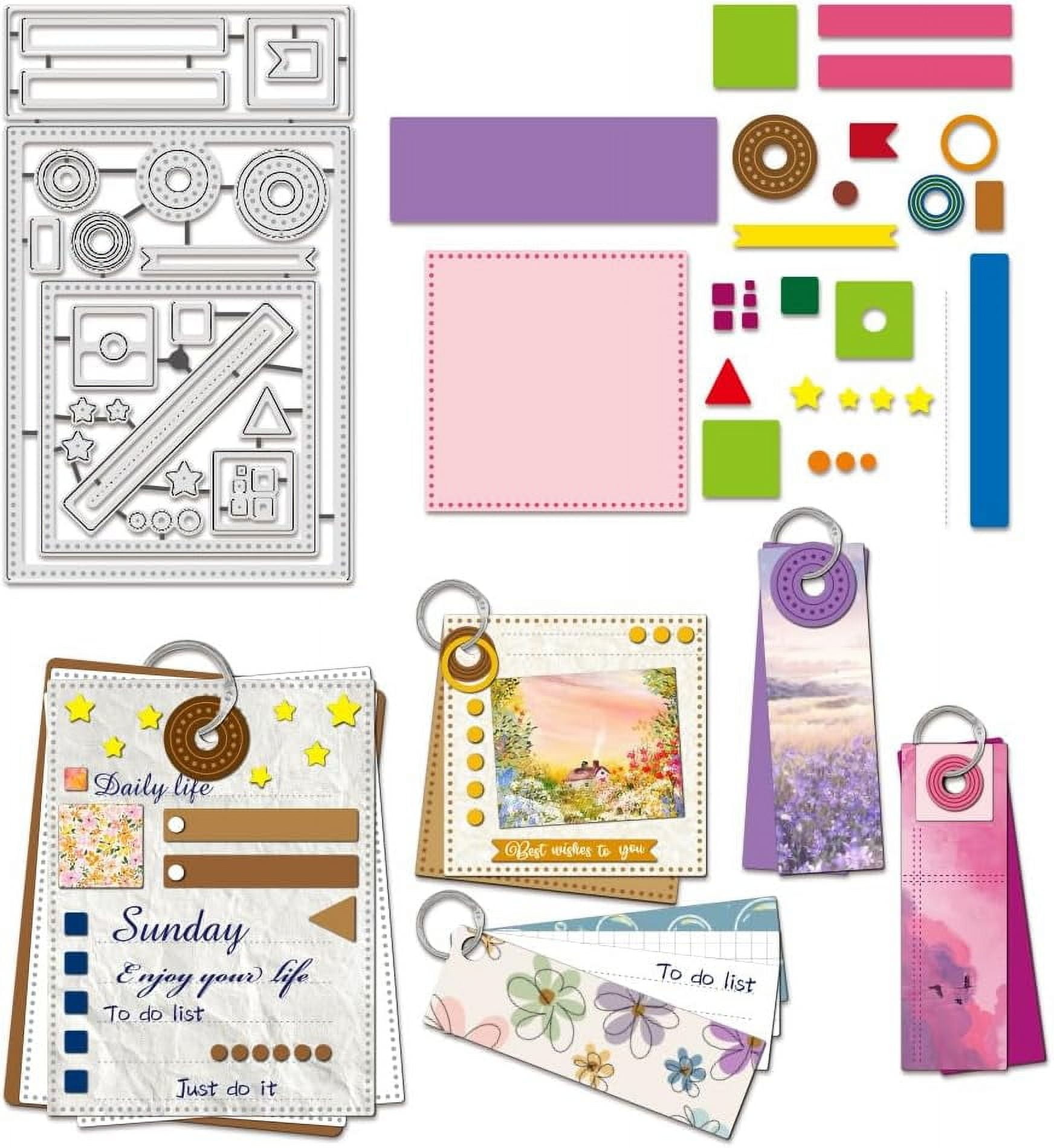 Planner Calendar Cutting Dies Schedule Sample Label Frame Die Cuts ...