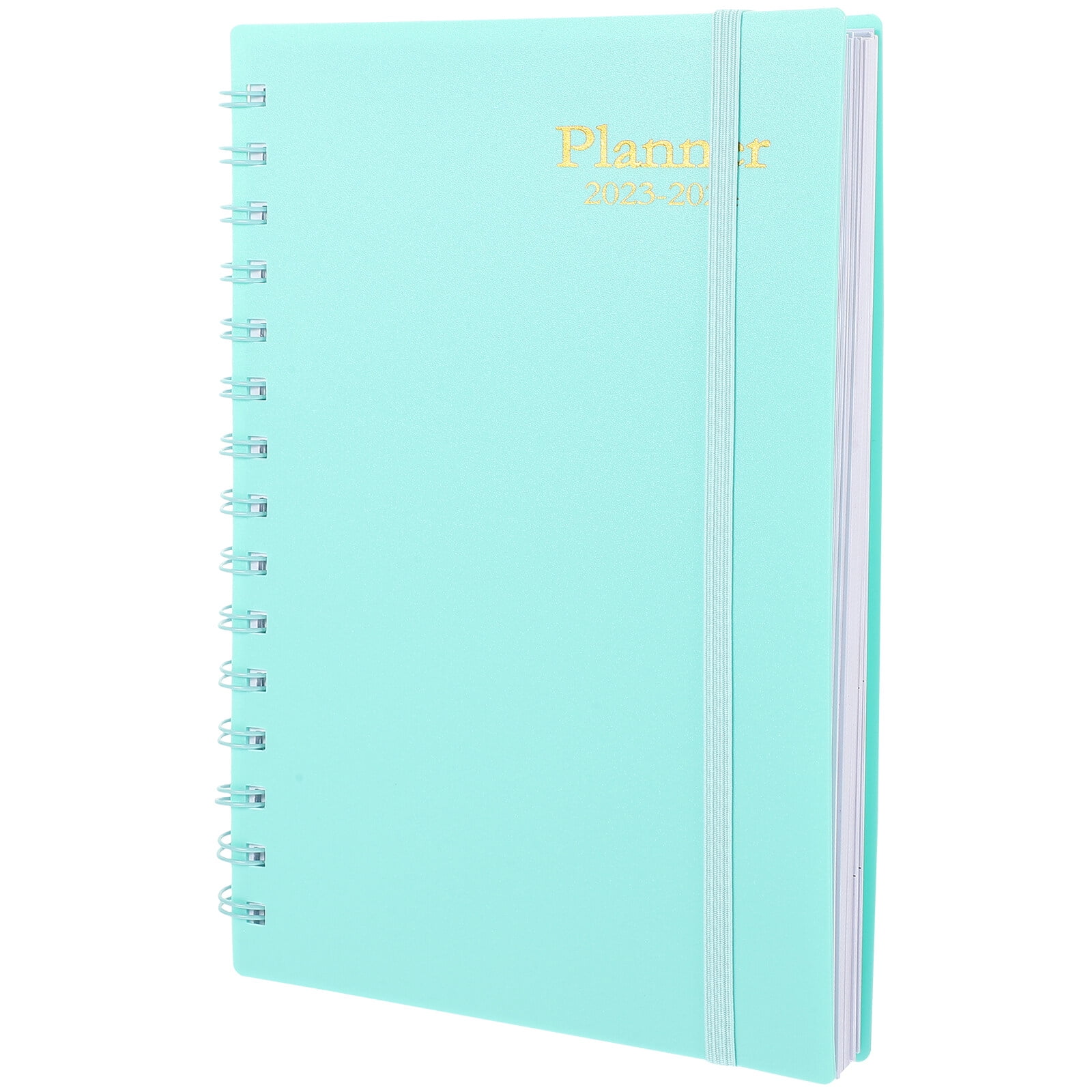 Planner English Notepad Schedule Decor Notebook Goal Decorative Colored ...