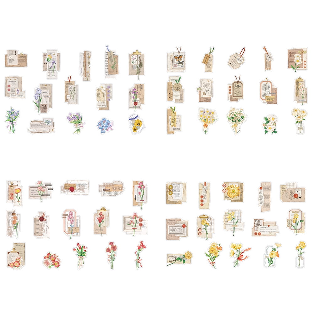 DIY Crafts Stationery for Creativity Customization, Trendy Chic Floral ...