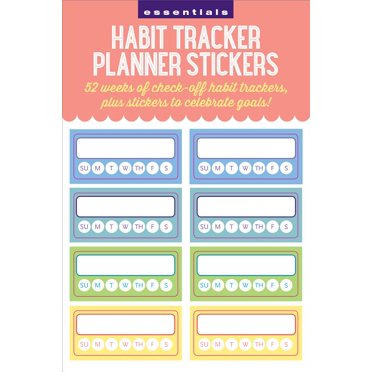 Create 365 Planner Stickers, 5 Sheets - Walmart.com