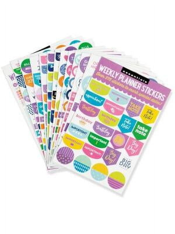 Planner Stickers Weekly (Other) - Walmart.com
