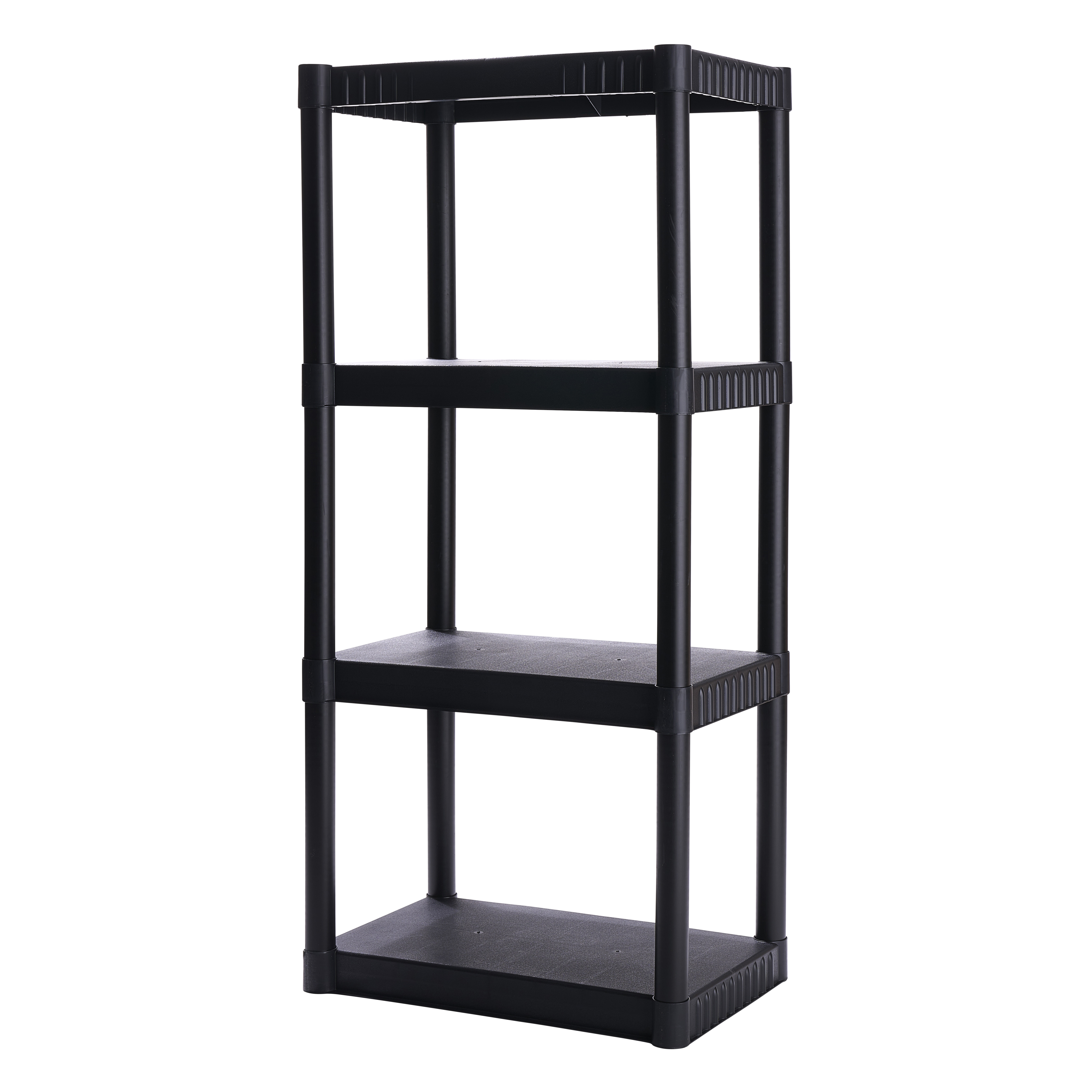 Plano 5-Shelf Extra Heavy Duty Plastic Storage Shelf Unit, 72.5” x 36 ...