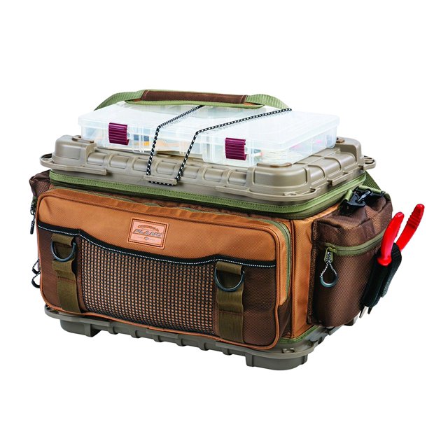 Plano Fishing Guide Series 3700 Tackle Bag, Tan/Brown - Walmart.com