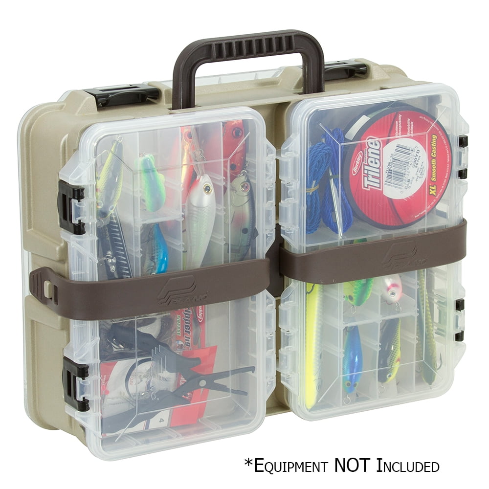 Plano Flex-n-Go Fishing Tackle Storage Satchel, Medium, Tan/Brown ...