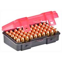 MTM Flip Top Ammo Box 380 ACP, 9mm Luger 200-Round Plastic Clear Blue - Walmart.com